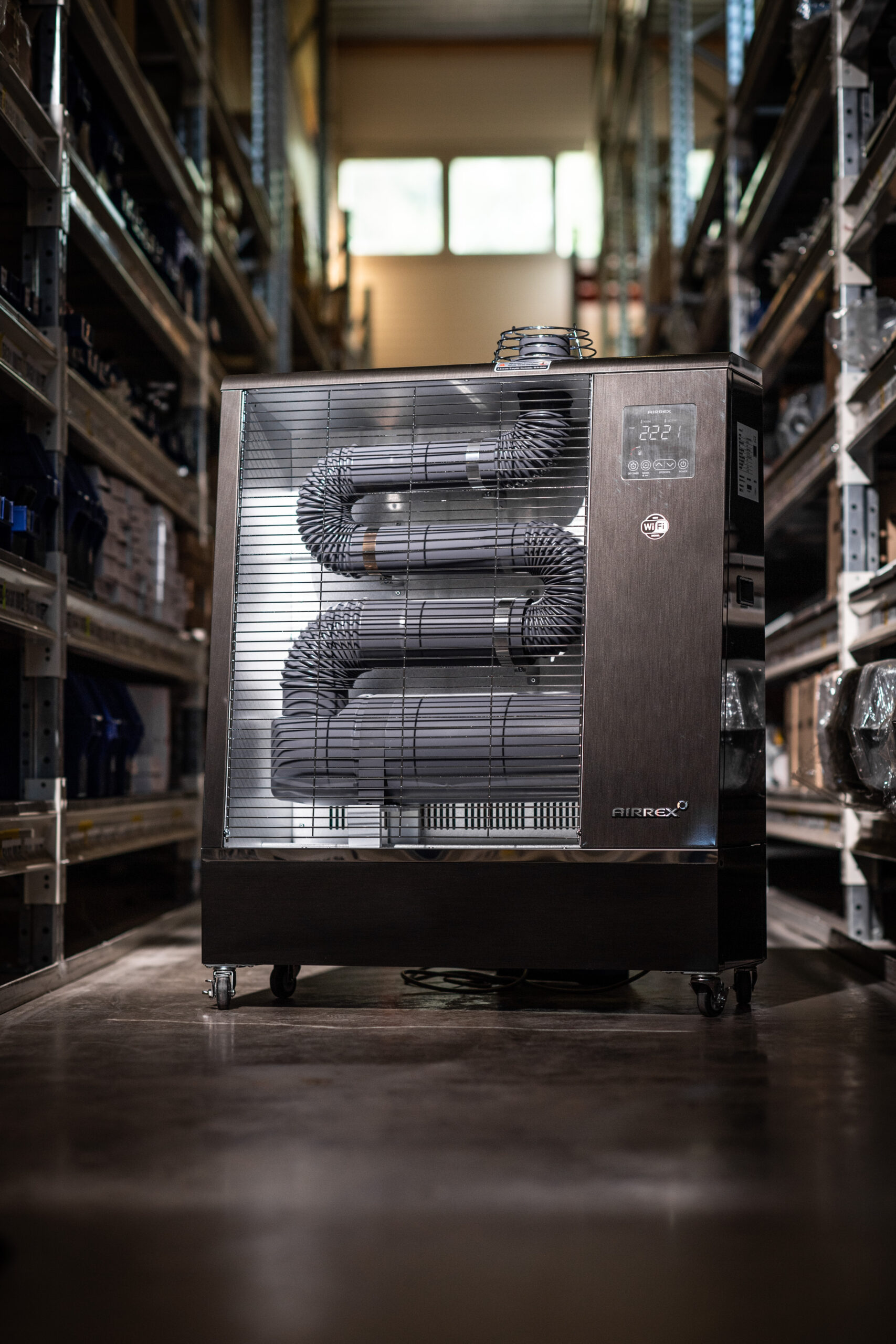 Airrex AH-200i Diesel Infrarød Varmer - Til Garage & Værksted - Rex ...